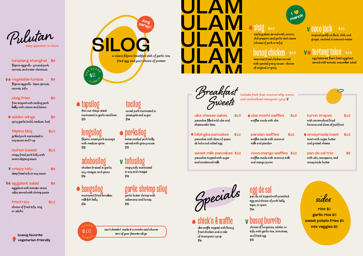 Busog | Modern Filipino Restaurant